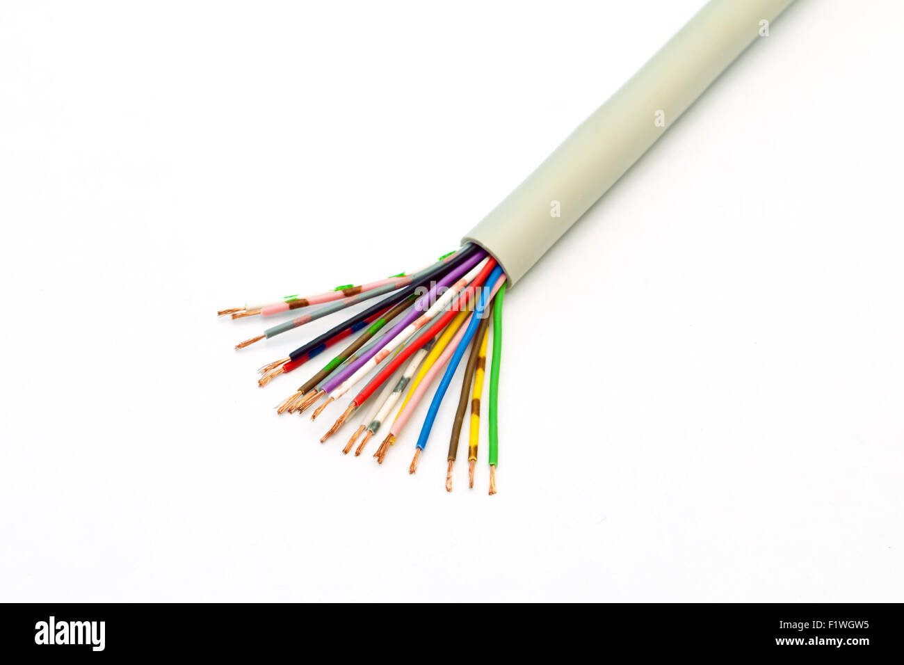 Twisted pair cable hi-res stock photography and images - Alamy