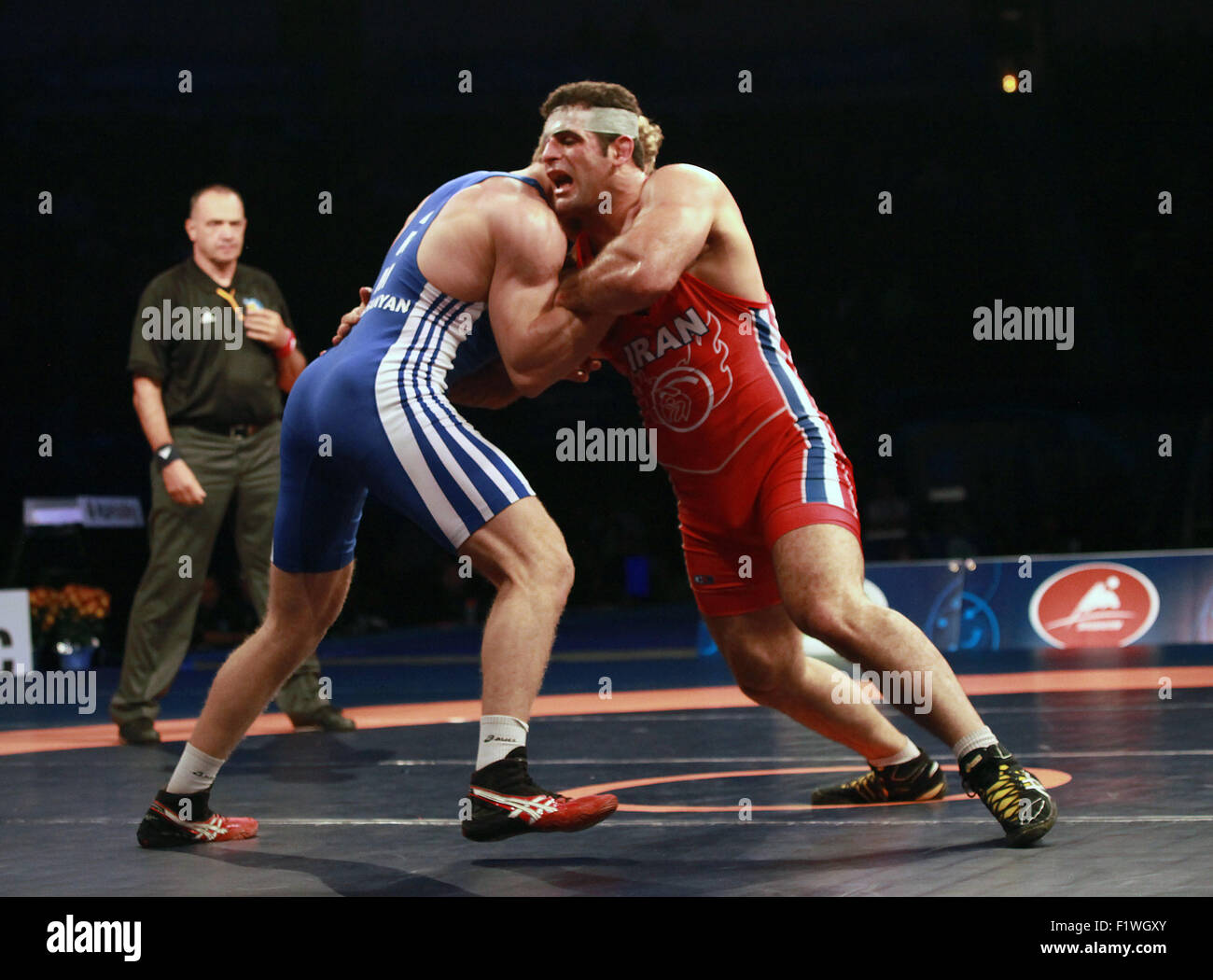 Las Vegas, Nevada, USA. 7th Sep, 2015. Armenian Artur Aleksanyan ...