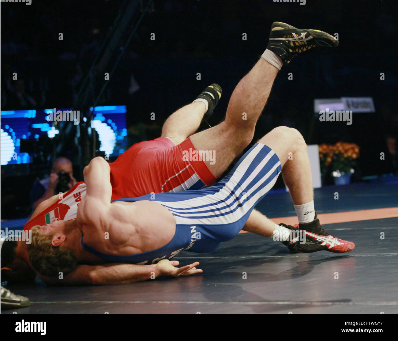 Las Vegas, Nevada, USA. 7th Sep, 2015. Armenian Artur Aleksanyan ...