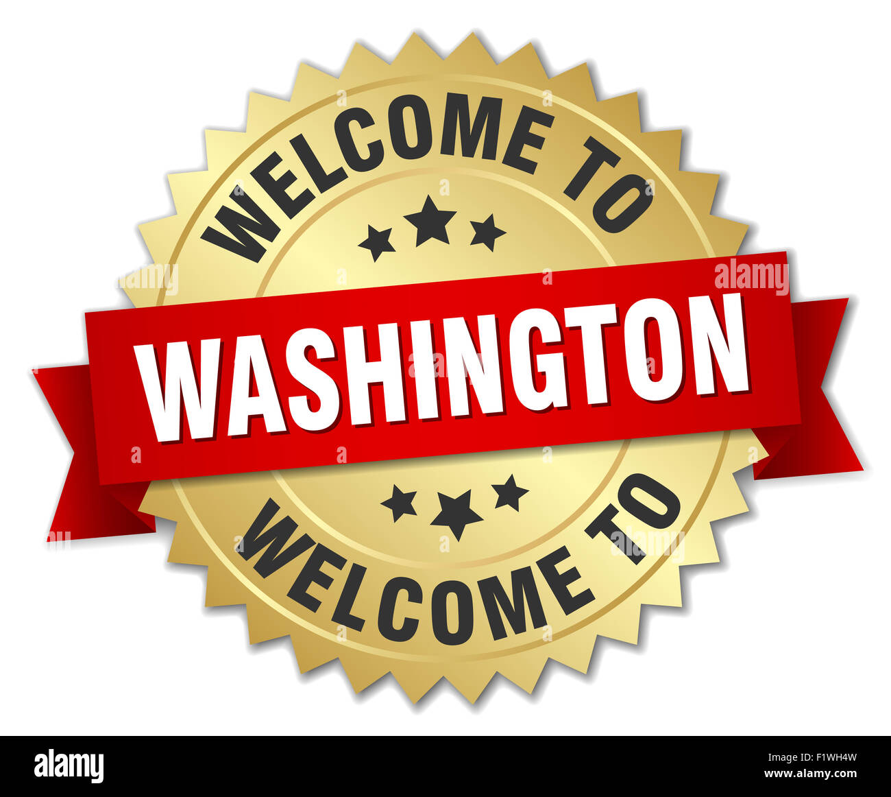 Golden washington Cut Out Stock Images & Pictures - Alamy