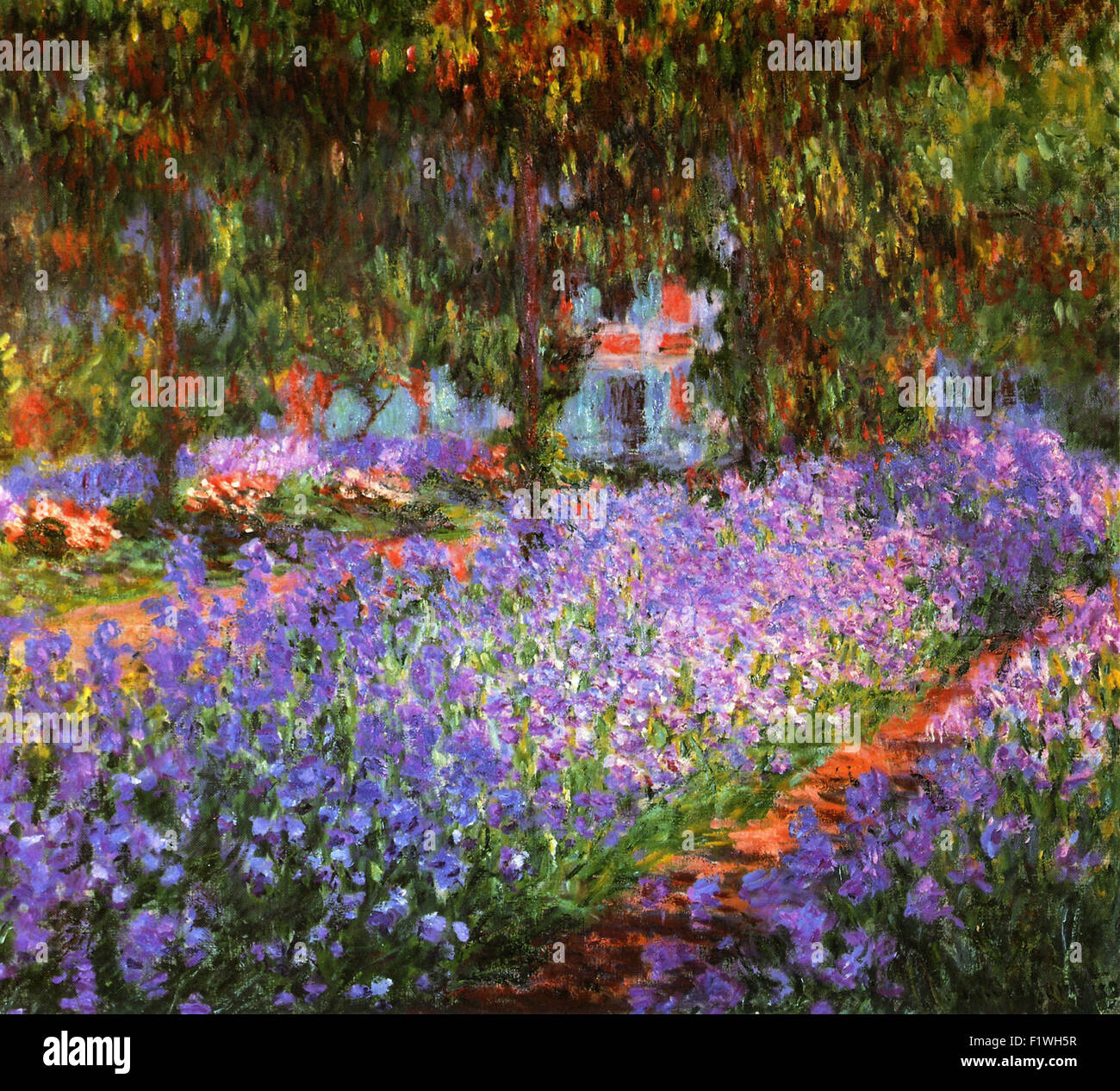 Claude Monet - Le Jardin de l'Artiste à Giverny Stock Photo - Alamy