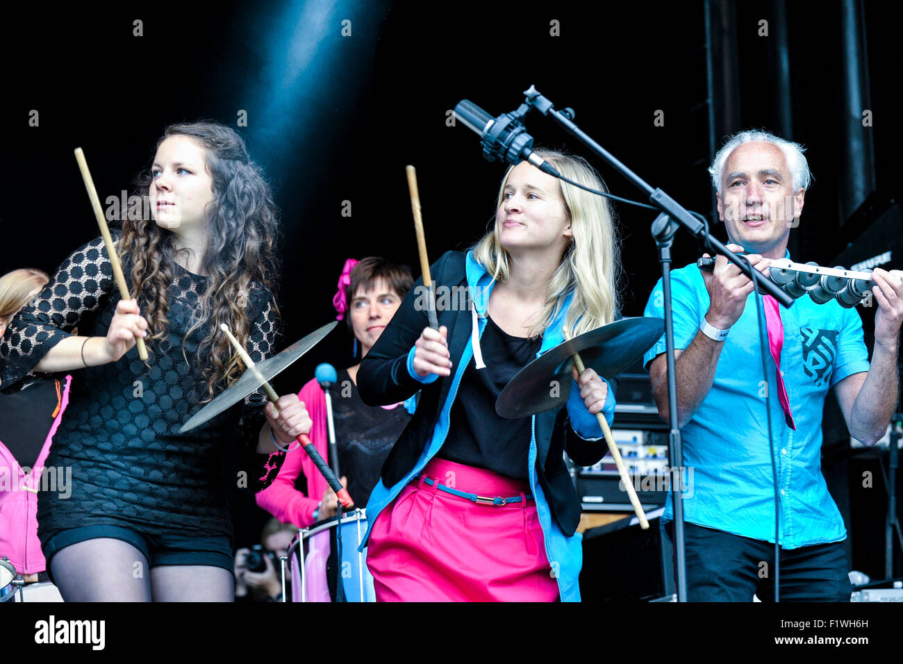 The carnival Collective at Together The People Festival in Brighton ...