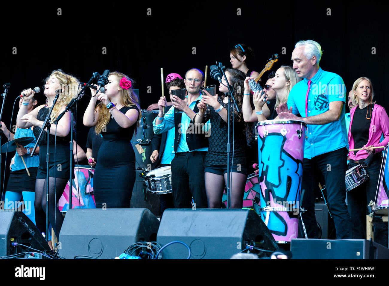 The carnival Collective at Together The People Festival in Brighton ...