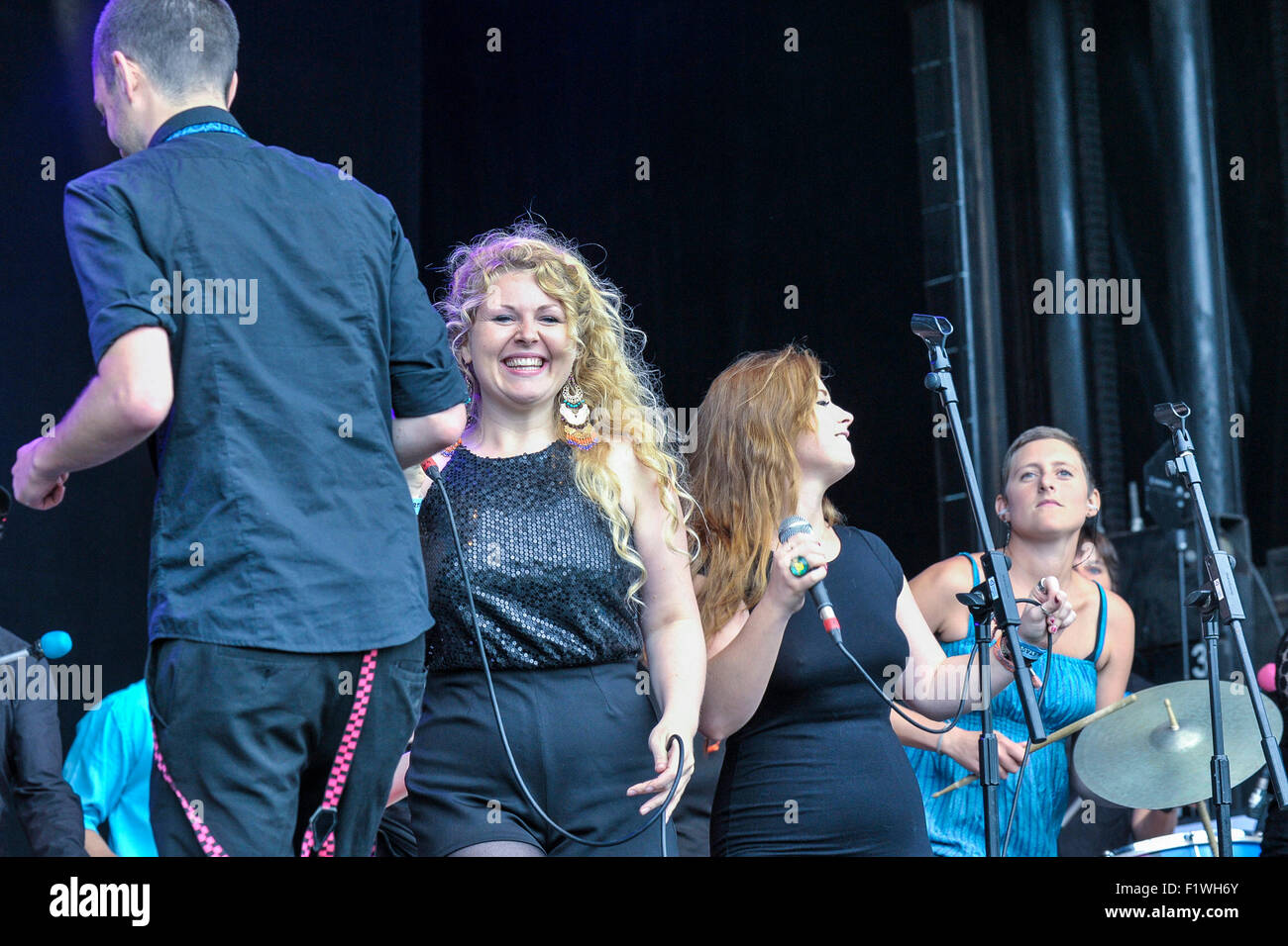 The carnival Collective at Together The People Festival in Brighton ...