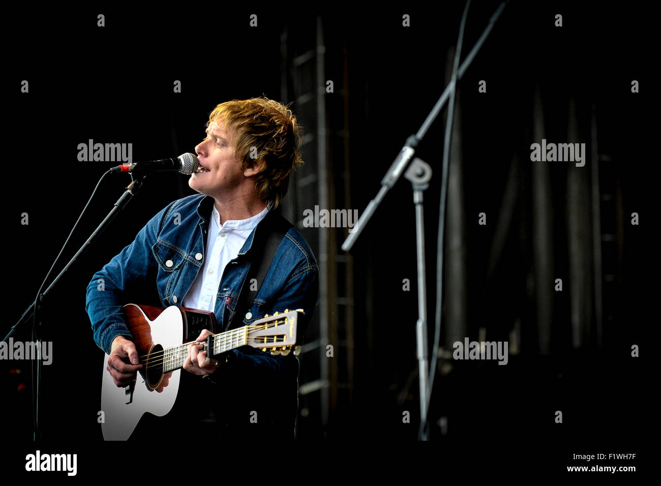 Chris Simmons performing at Together The People Festival in Brighton ...