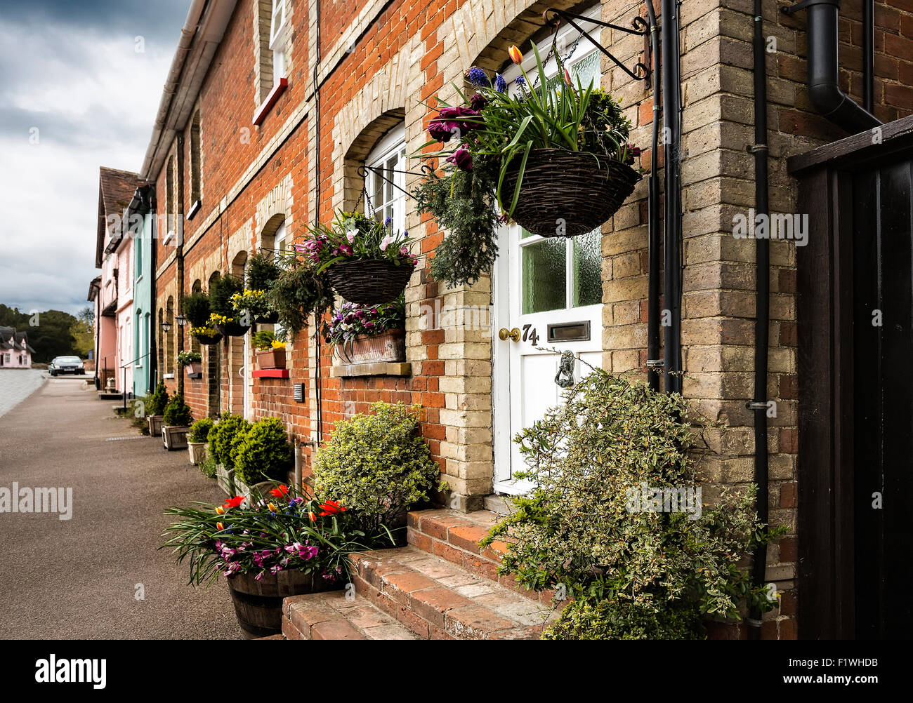 Lavenham, a village and civil parish in Suffolk, England noted for its ...