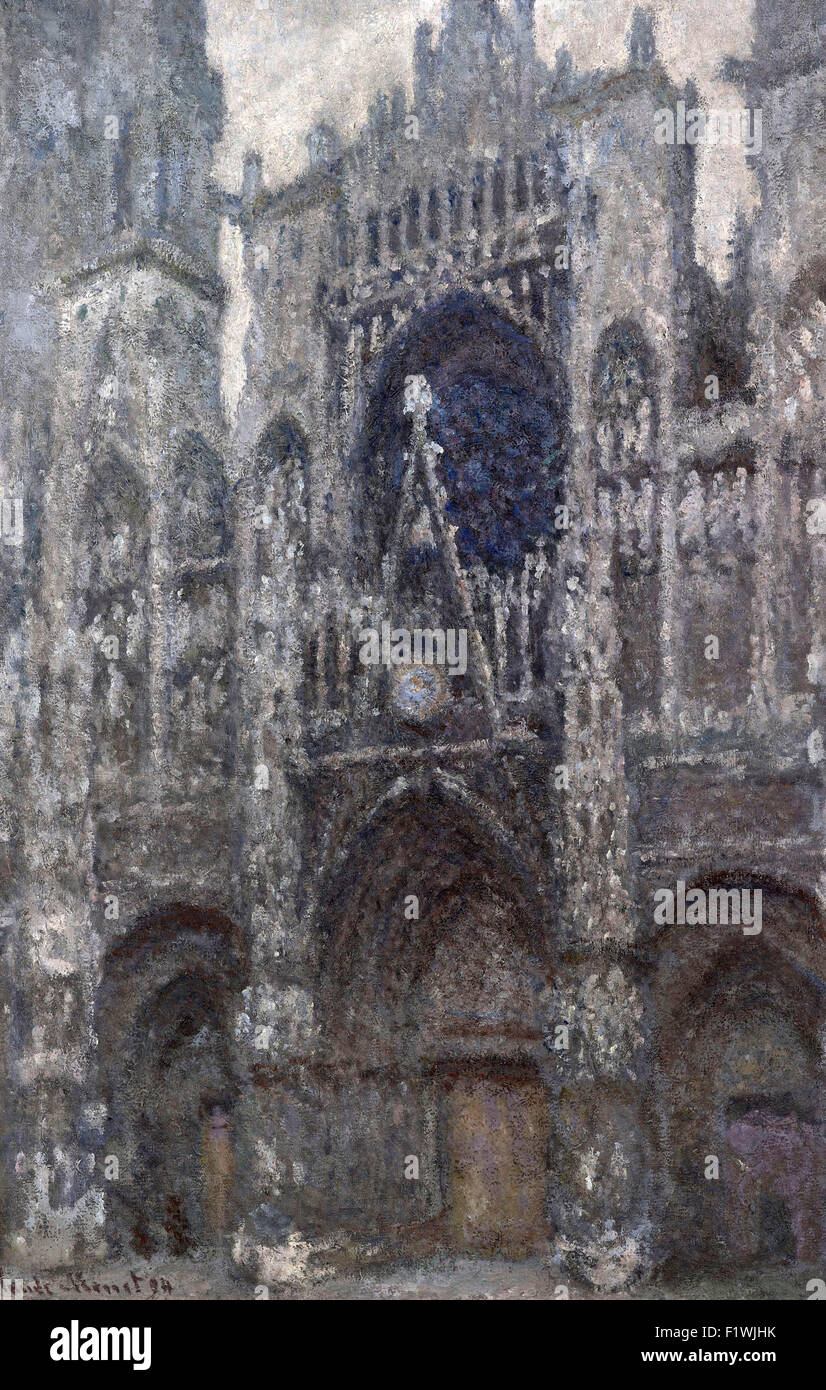 Claude monet rouen cathedral hi-res stock photography and images - Alamy