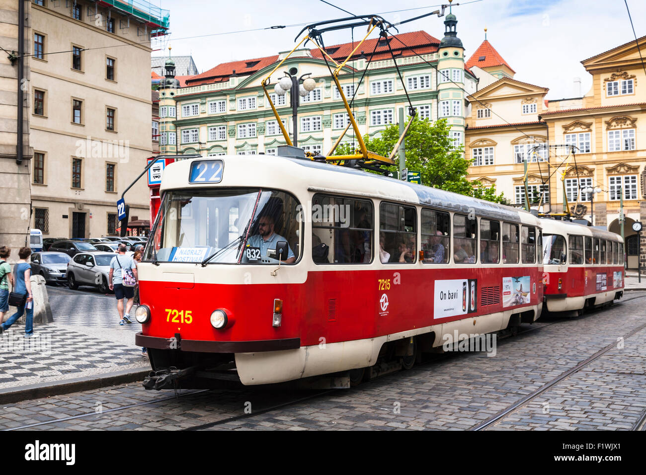 Tram 22 Prague High Resolution Stock Photography and Images - Alamy
