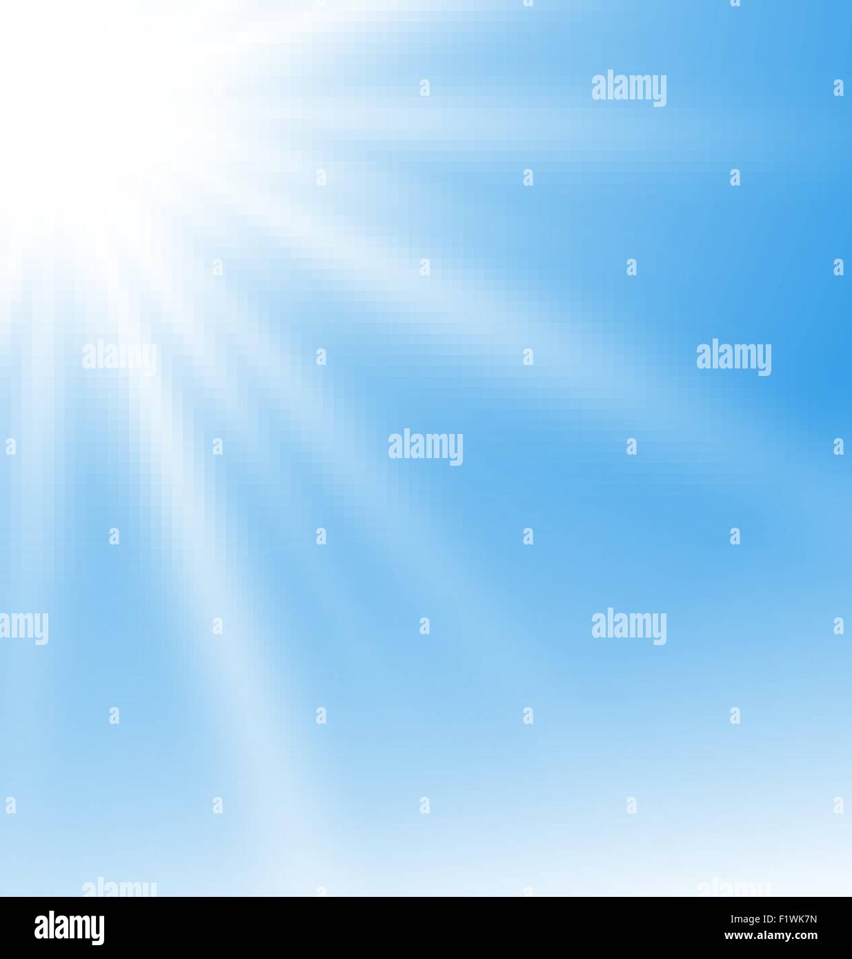 Abstract Blue Background with Sun Rays Stock Vector Image & Art - Alamy