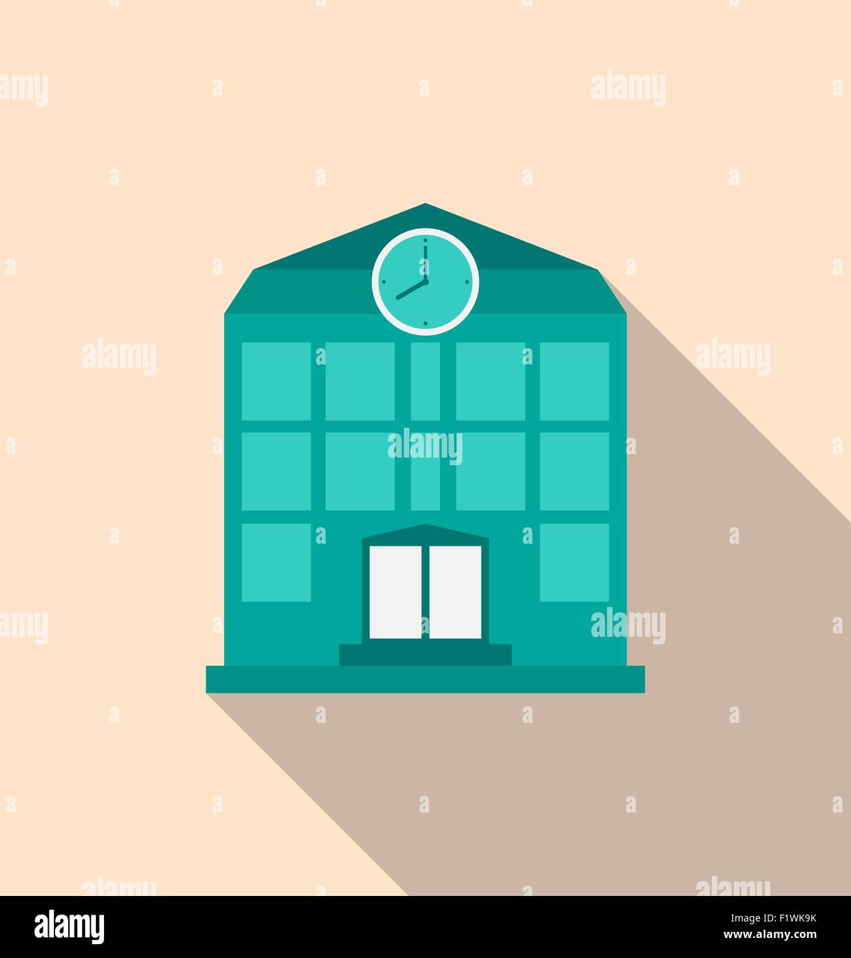 Style academic building Stock Vector Images - Alamy