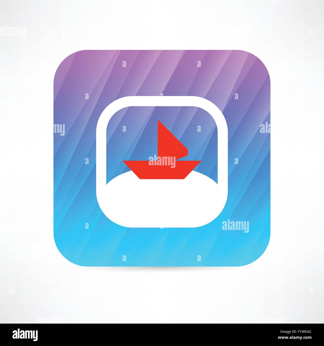 red boat icon Stock Vector Image & Art - Alamy