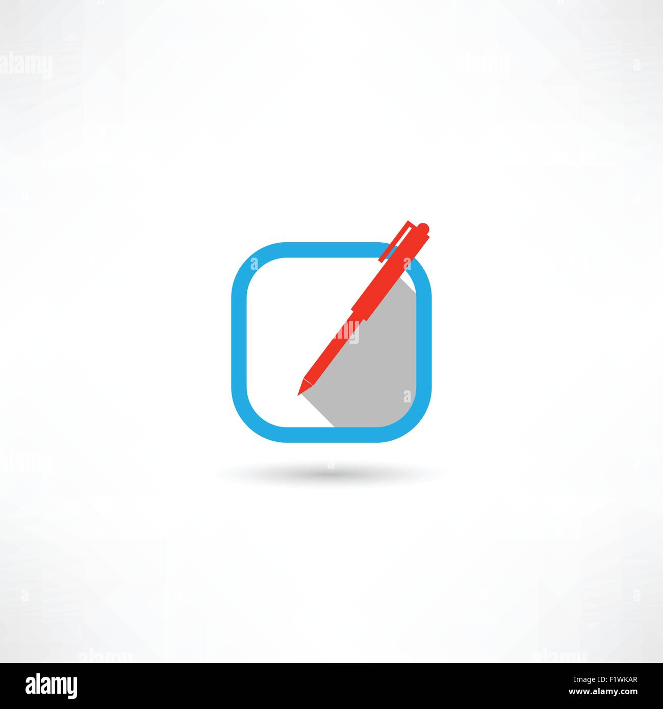 writing pen icon Stock Vector Image & Art - Alamy