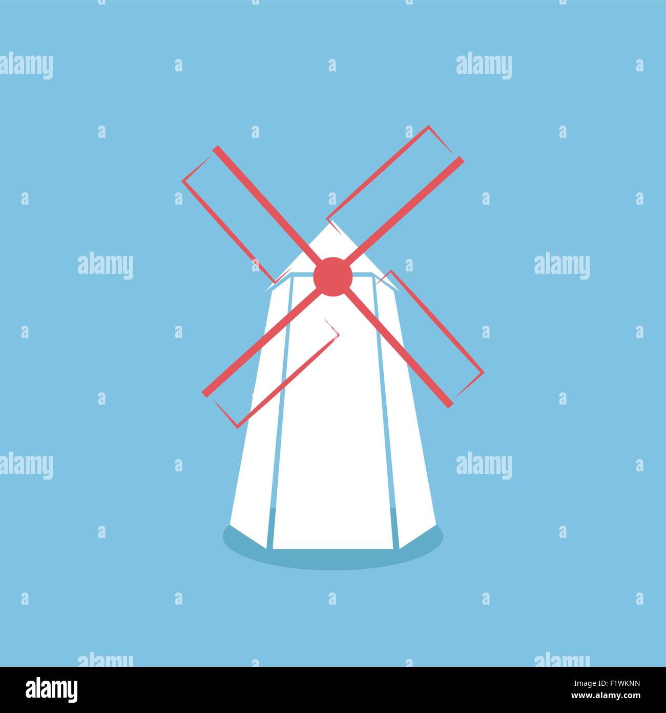 Windmill and conceptual Stock Vector Images - Alamy