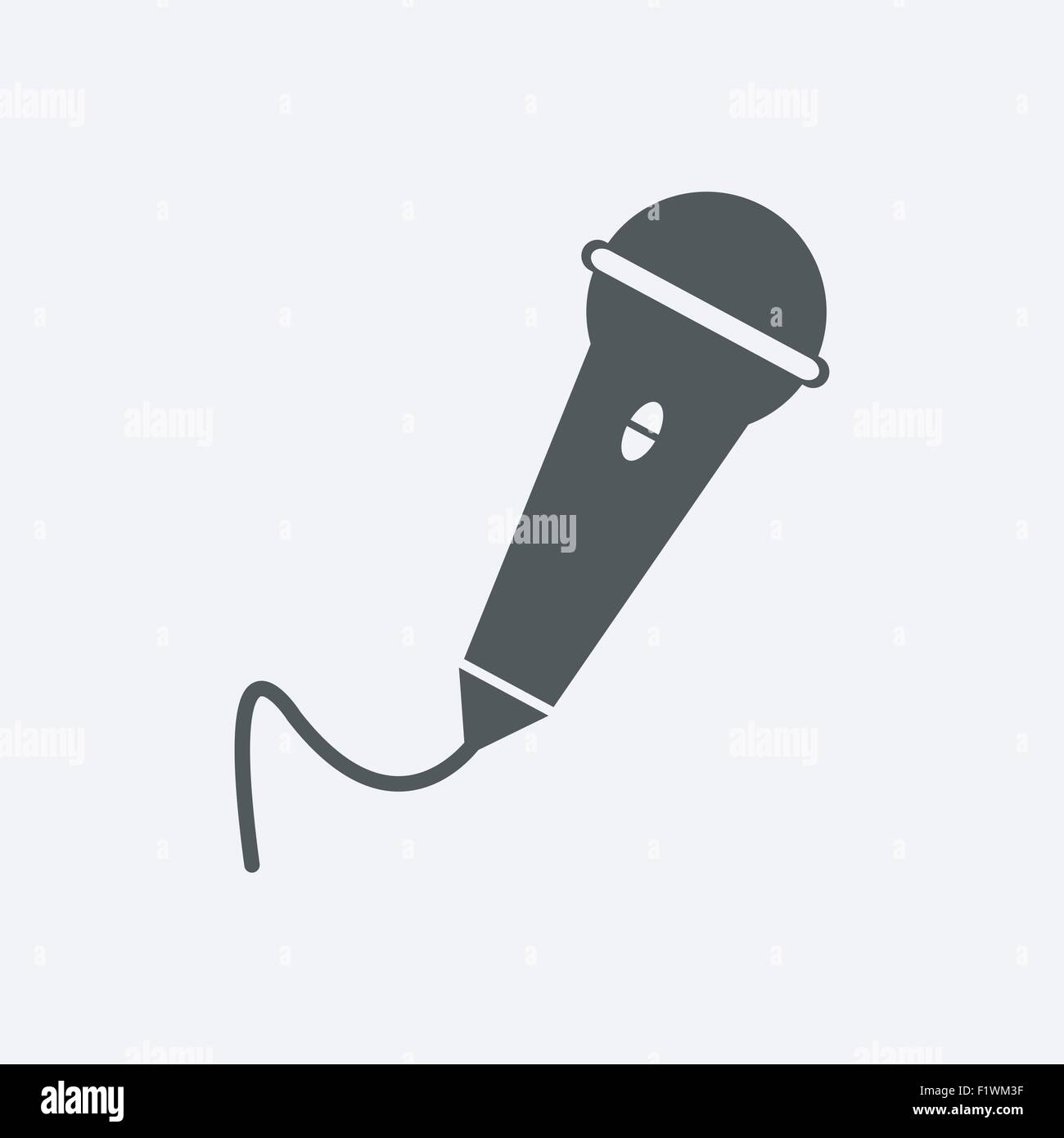 Vector microphone icons Stock Vector Image & Art - Alamy