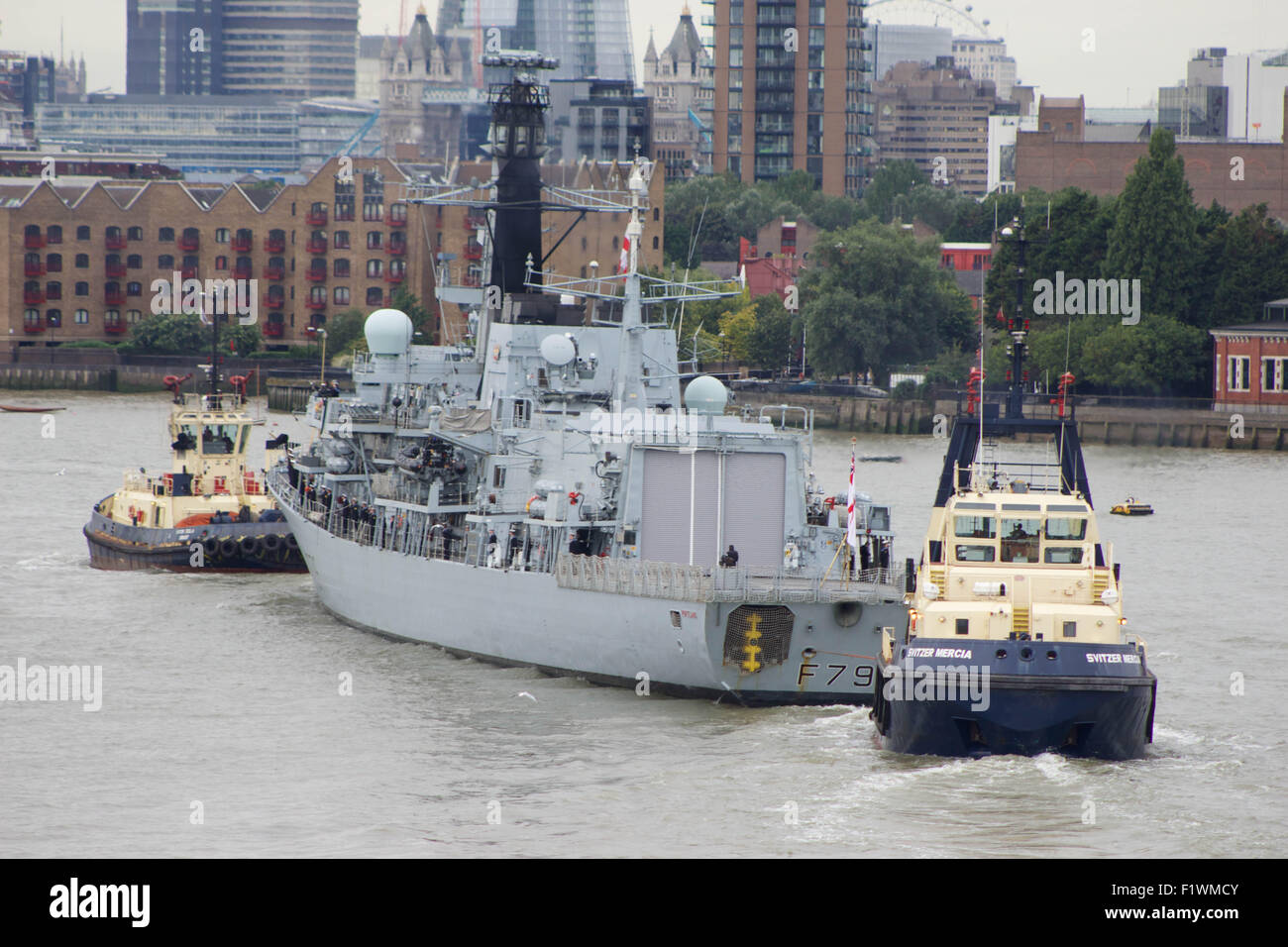 Type 23 frigate london hi-res stock photography and images - Alamy