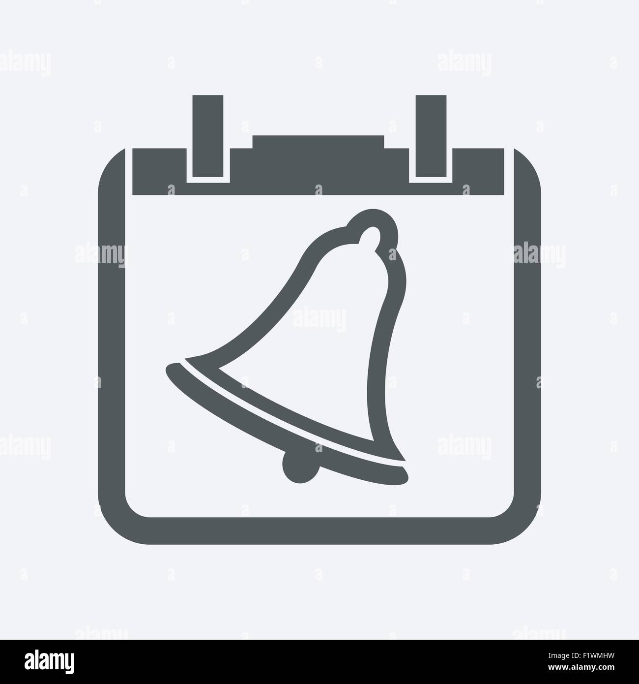 Vector Bell Icon Symbol Stock Vector Image & Art - Alamy