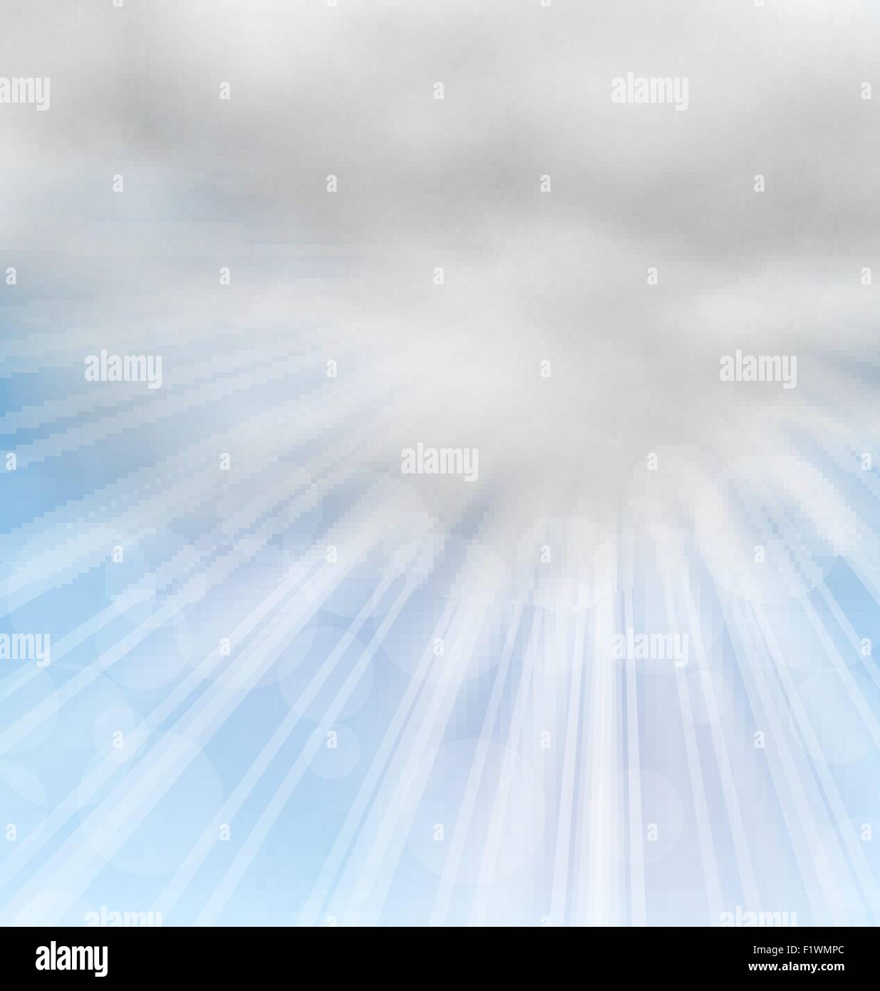 Morning Background with Fluffy Clouds Stock Vector Image & Art - Alamy