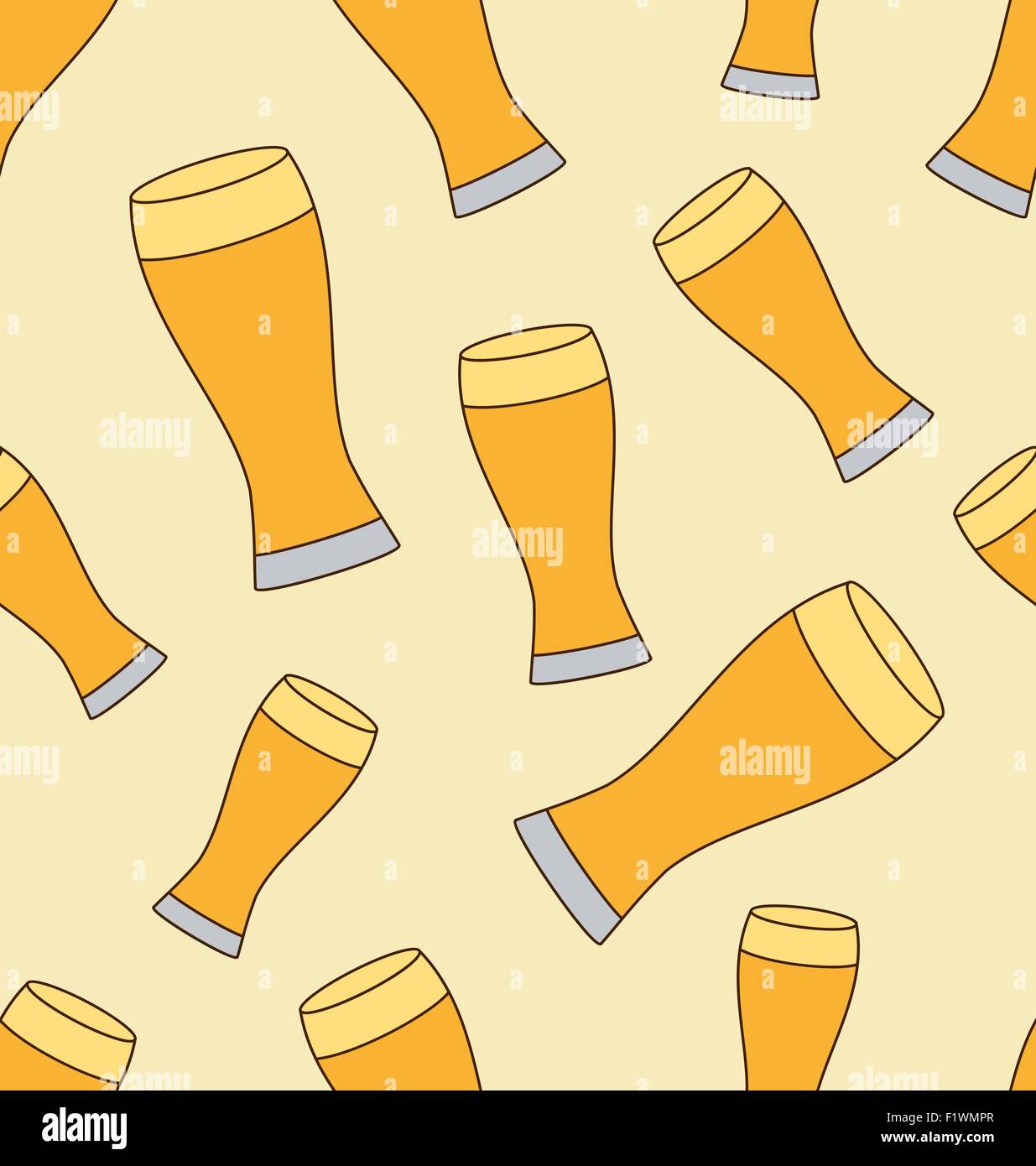 Beer mug pattern Stock Vector Image & Art - Alamy