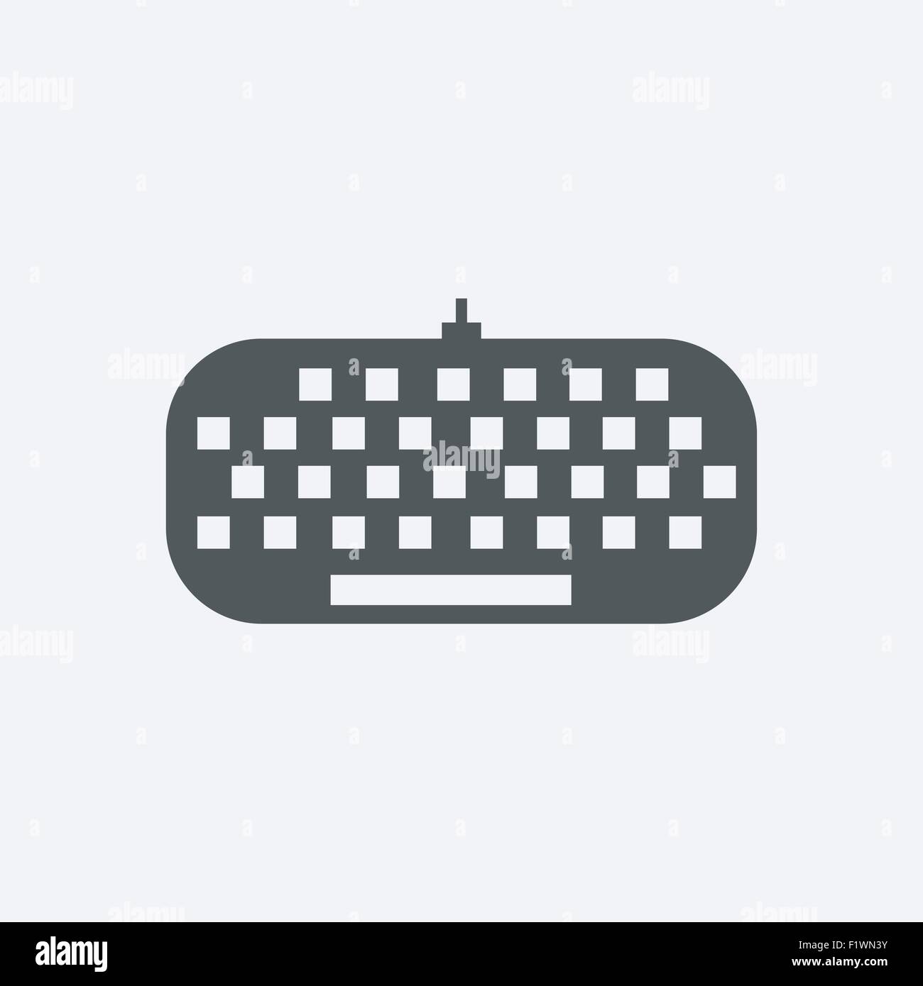 Computer keyboard Icon Stock Vector Image & Art - Alamy