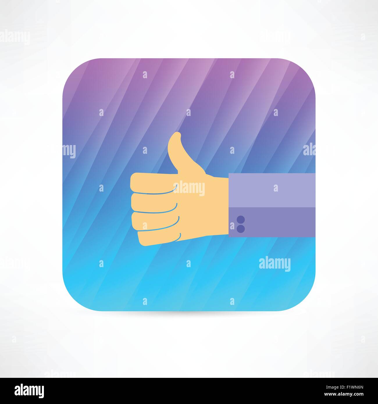 thumb up icon Stock Vector Image & Art - Alamy