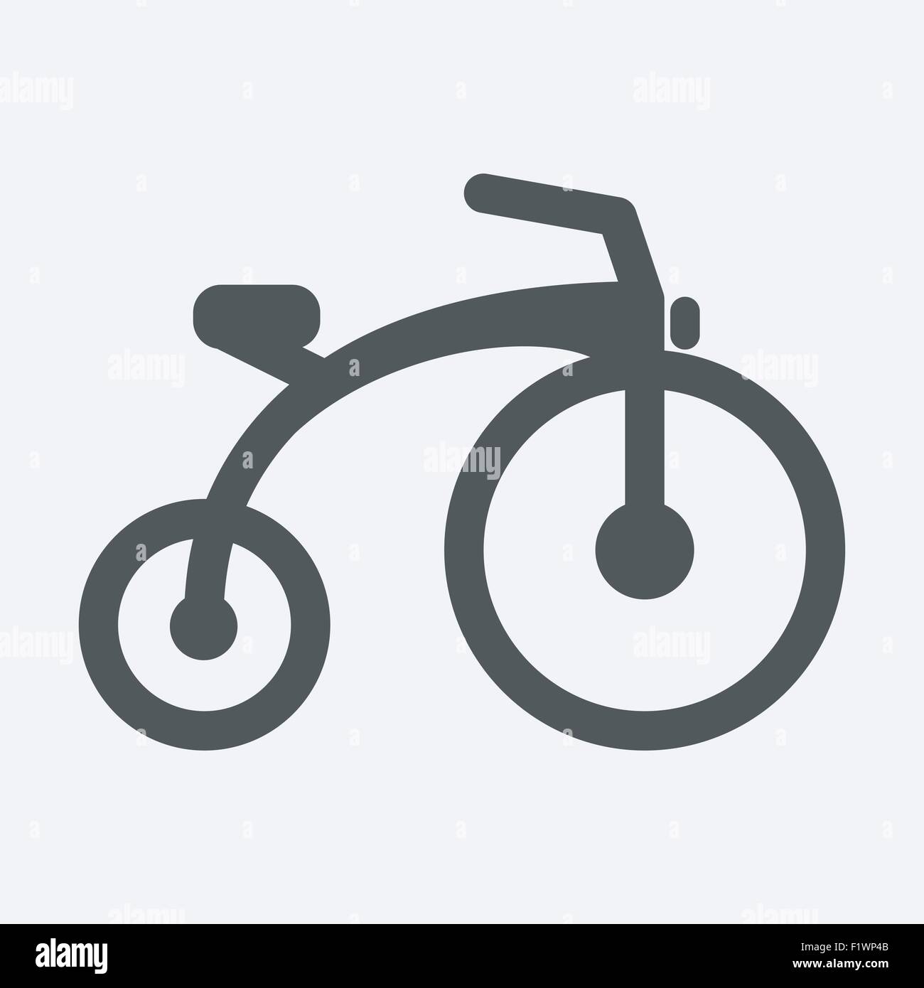 Bicycle icon hi-res stock photography and images - Alamy