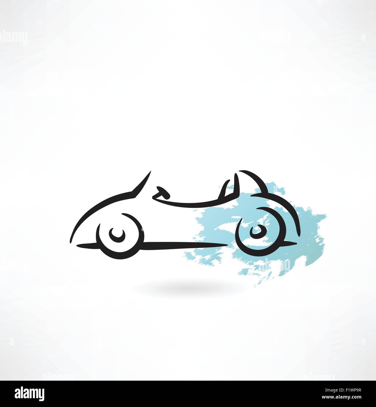 Abstract summer poster car Stock Vector Images - Alamy