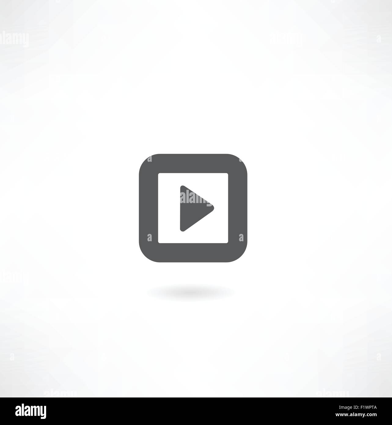 play button icon Stock Vector Image & Art - Alamy