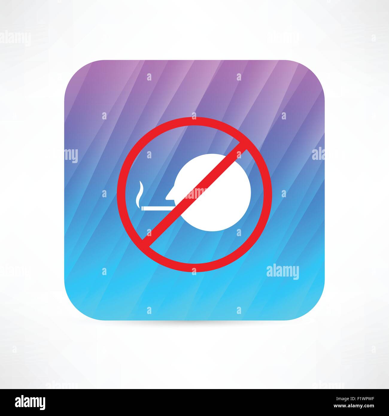 no smoking icon Stock Vector Image & Art - Alamy