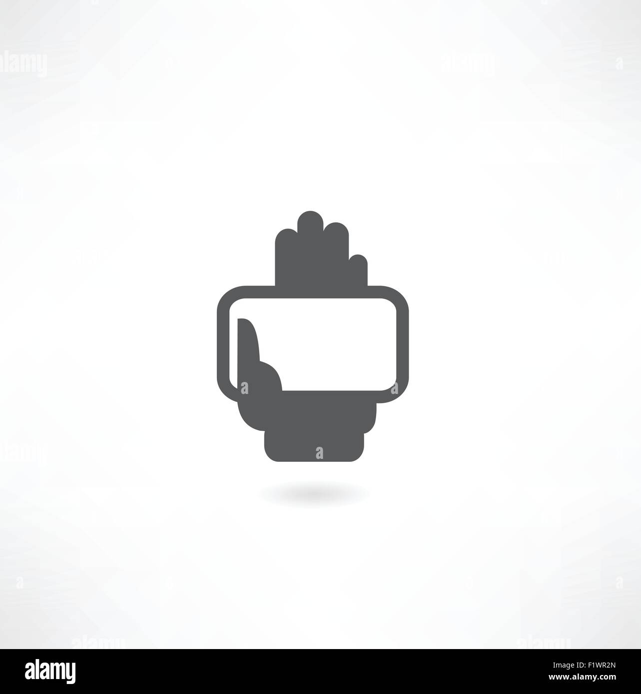 Credit card man black Stock Vector Images - Alamy