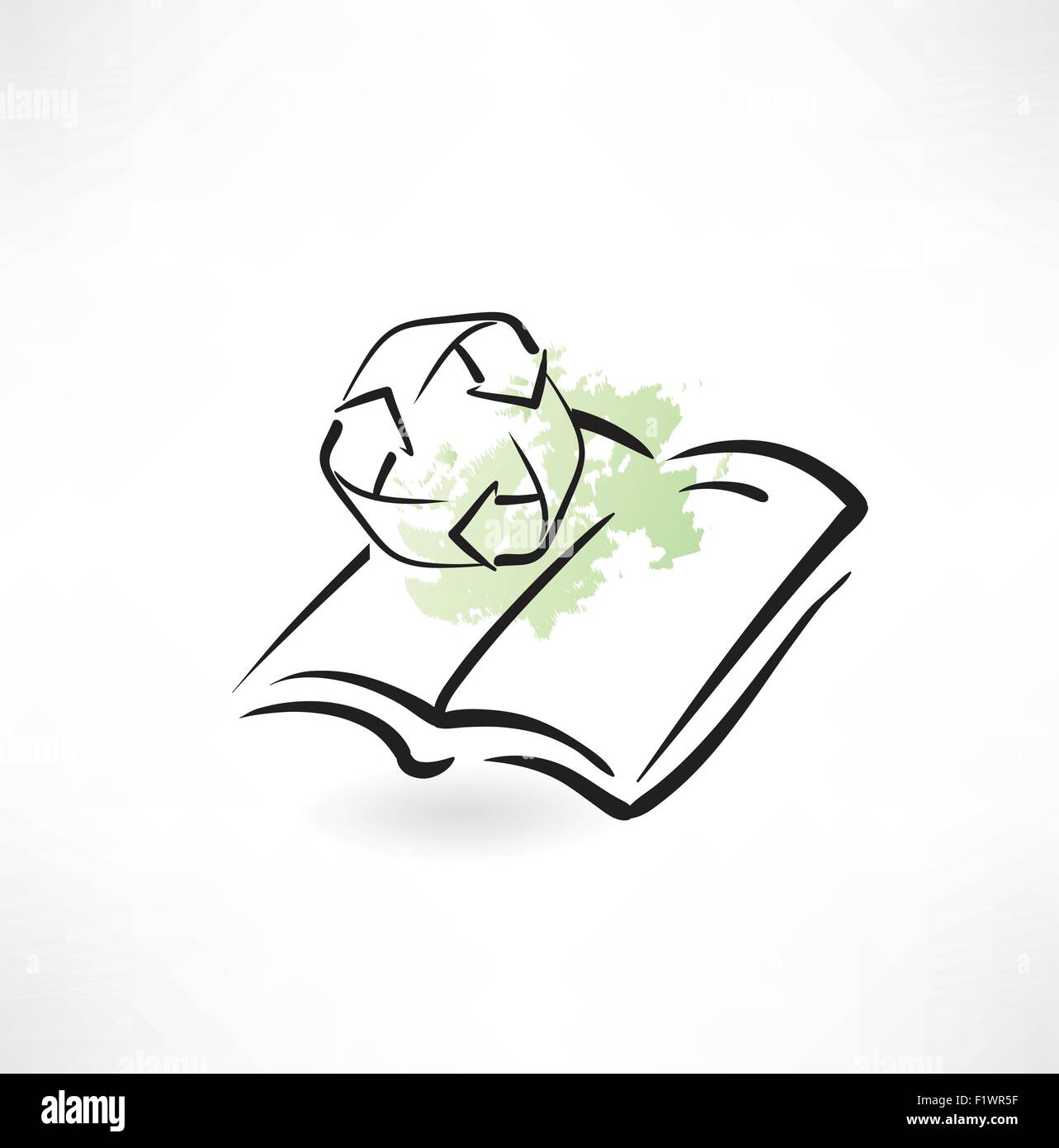 book recycle icon Stock Vector Image & Art - Alamy