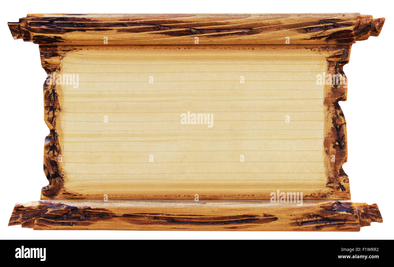 Vintage board for writing on the white background Stock Photo - Alamy
