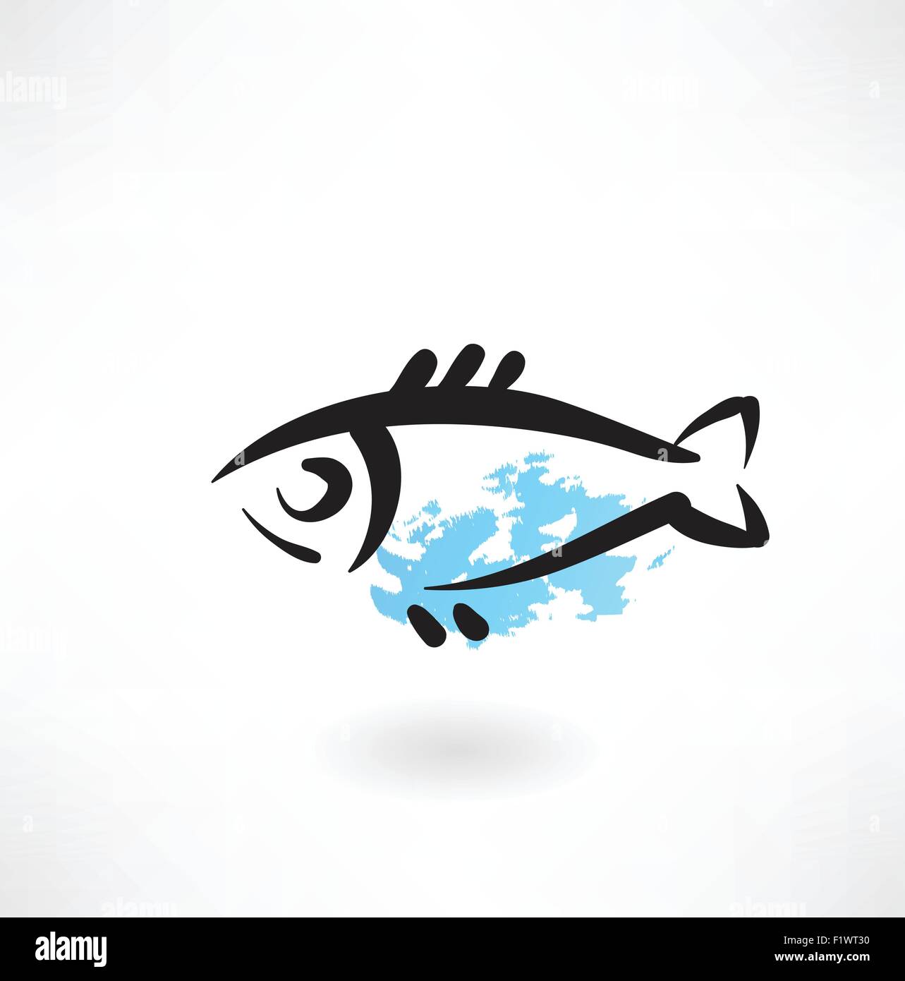 Animated fish Stock Vector Images - Alamy