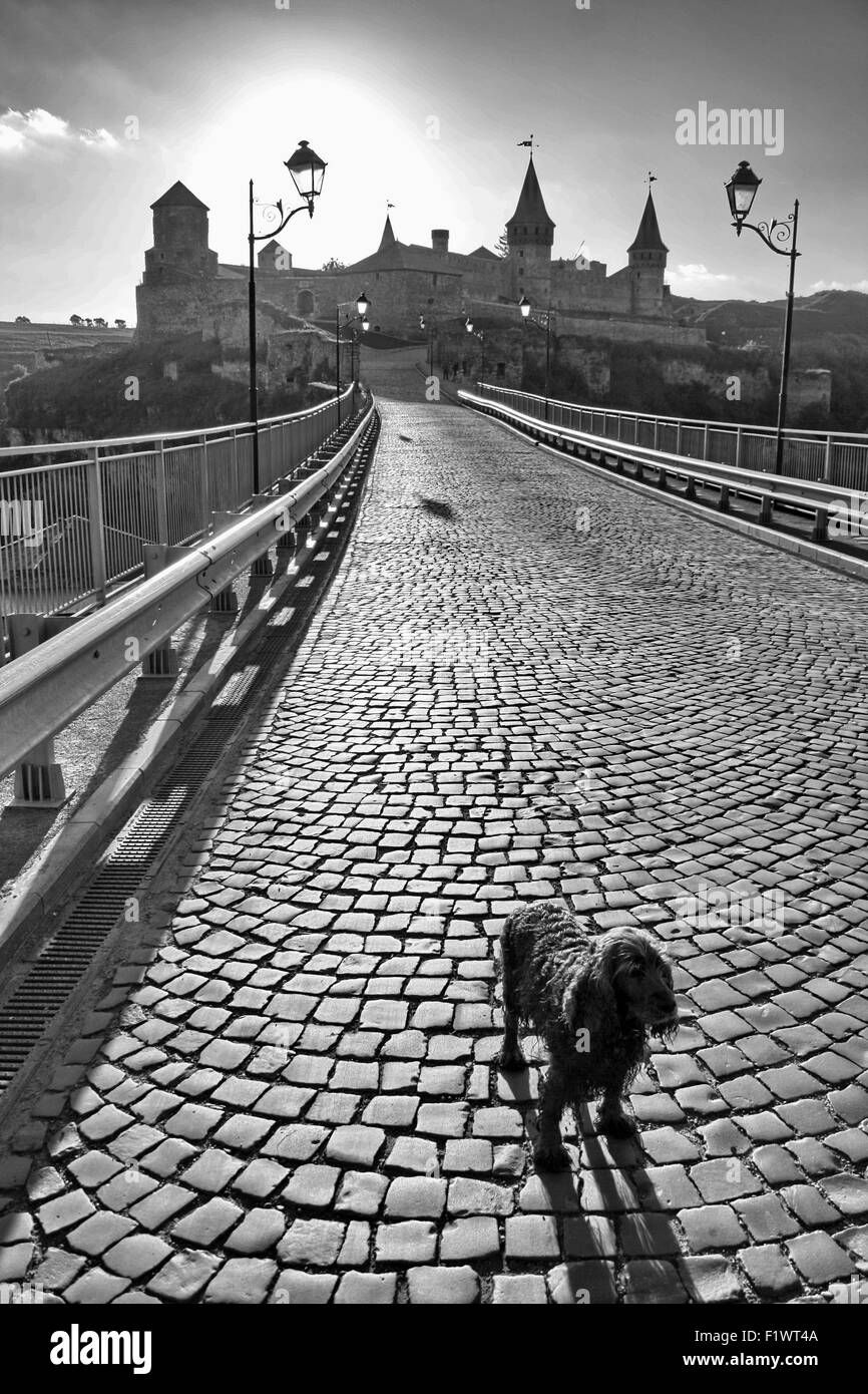 Old fortress photo Black and White Stock Photos & Images - Alamy