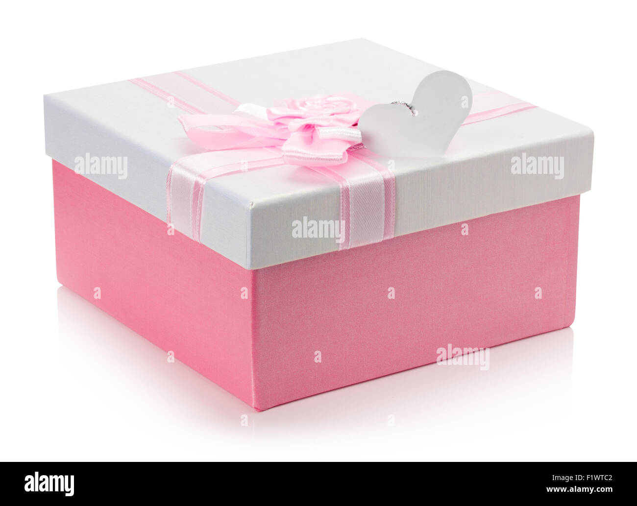 Pink birthday gift box hi-res stock photography and images - Alamy