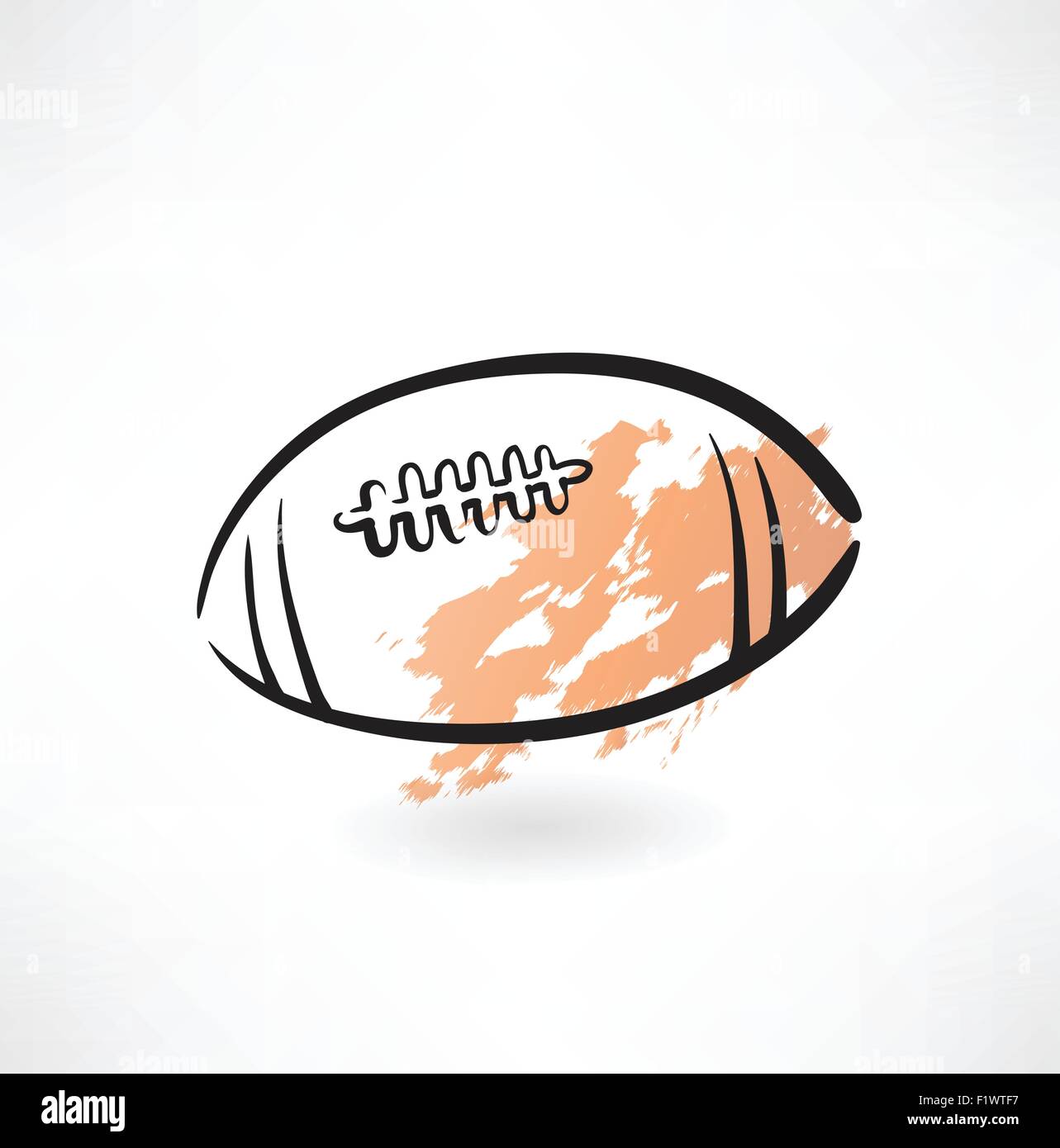 American football grunge icon Stock Vector Image & Art - Alamy