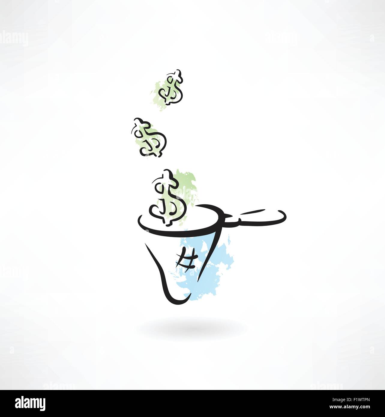 Scoop net Stock Vector Images - Alamy