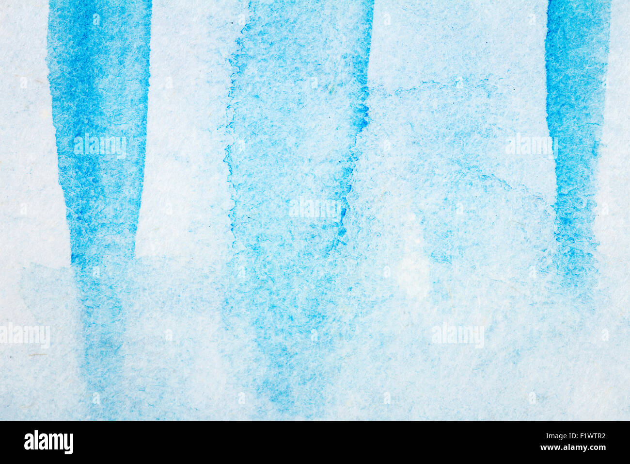 Abstract hand drawn blue watercolor background Stock Photo - Alamy