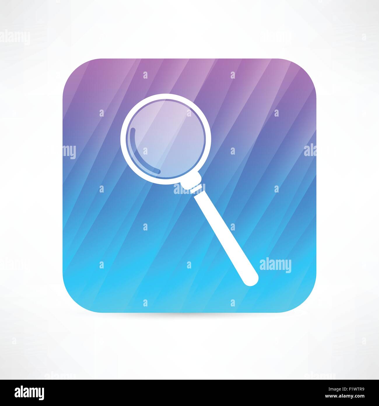 Old magnifier Stock Vector Images - Alamy