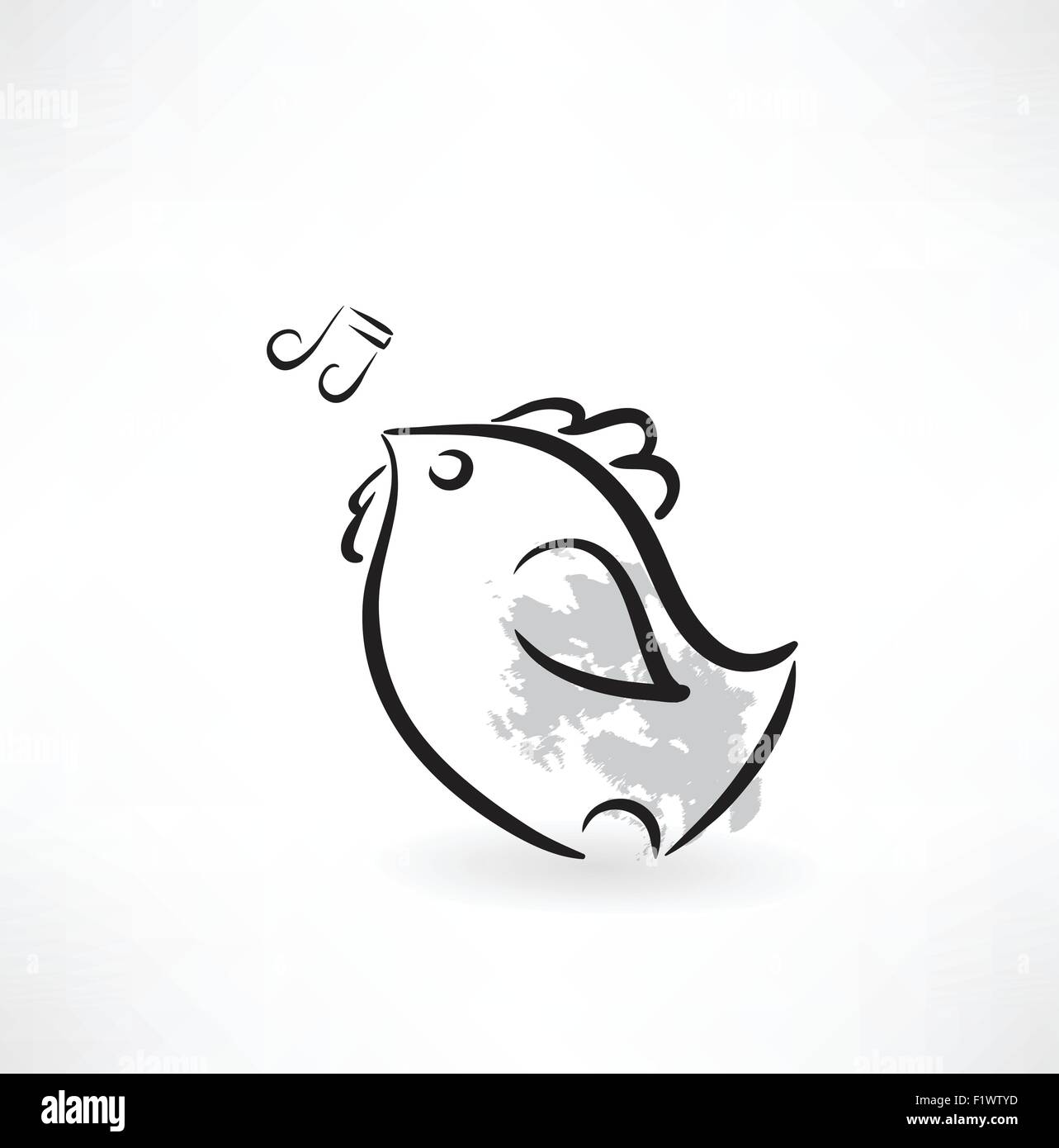 cartoon chicken icon Stock Vector Image & Art - Alamy