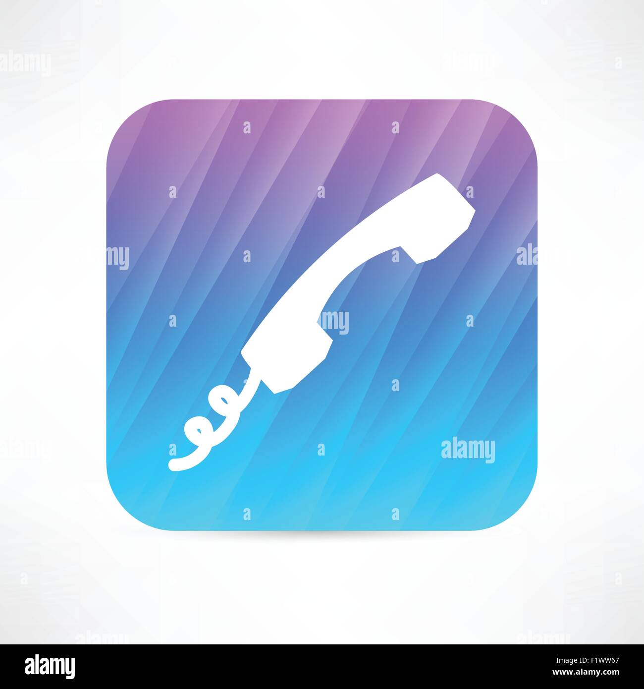 One handset Stock Vector Images - Alamy