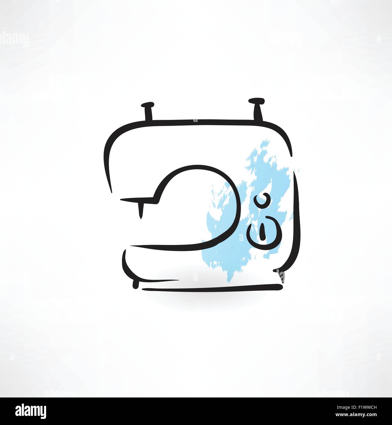 Sewing machine repair work Stock Vector Images - Alamy