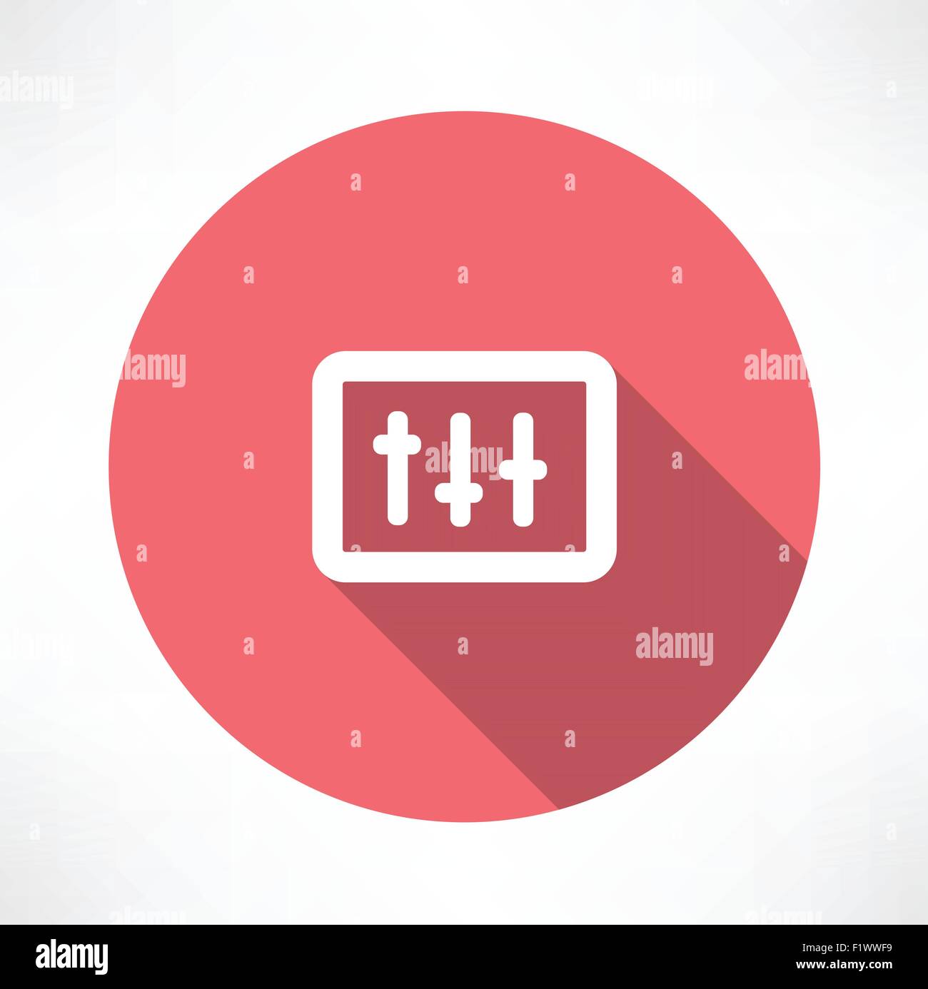 EQ icon Flat modern style vector illustration Stock Vector Image & Art ...