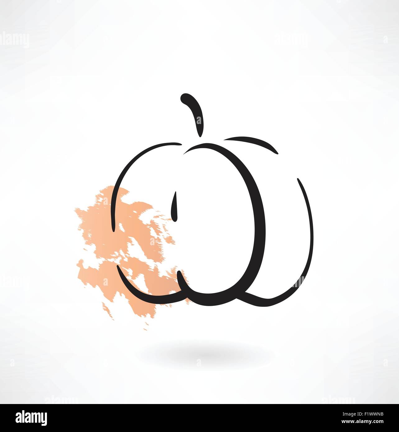 Pumpkin inside Stock Vector Images - Alamy