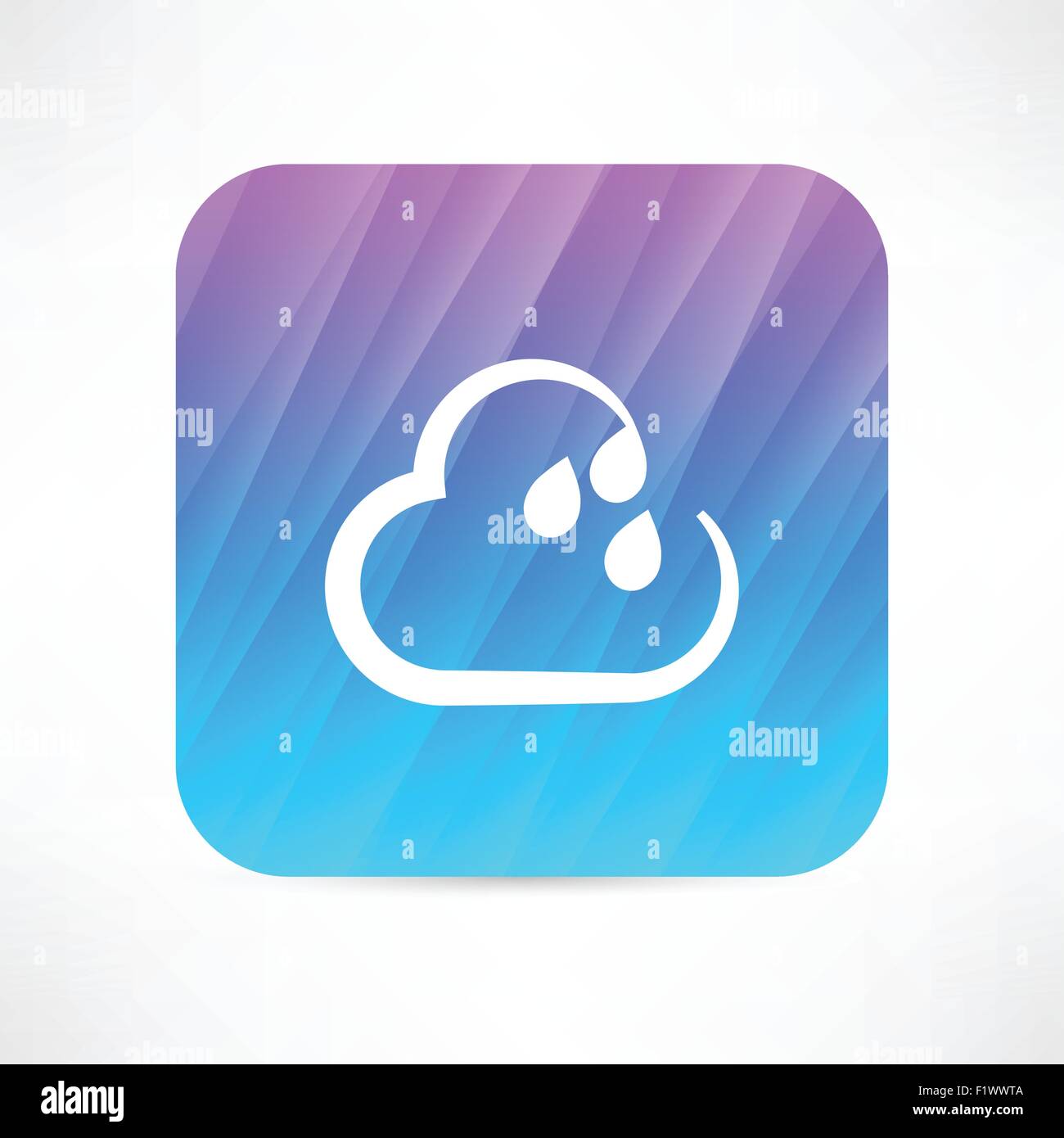 rain cloud icon Stock Vector Image & Art - Alamy