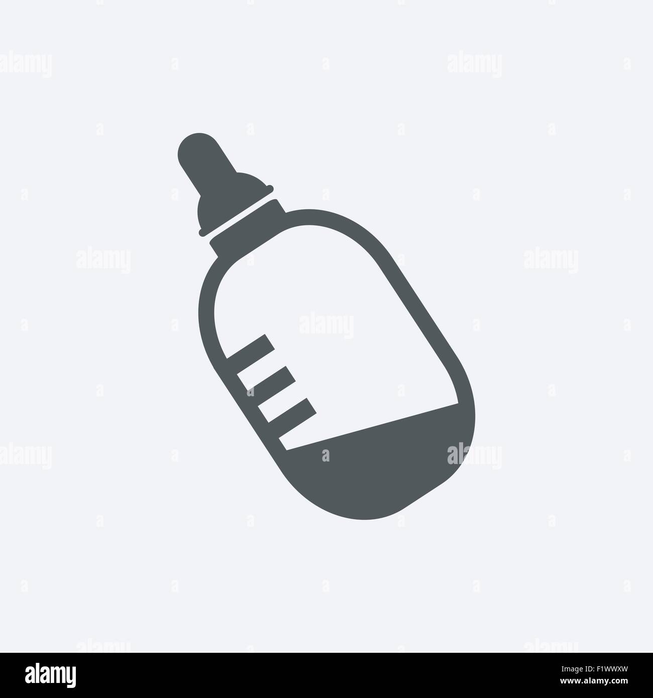 baby bottle icon Stock Vector Image & Art - Alamy