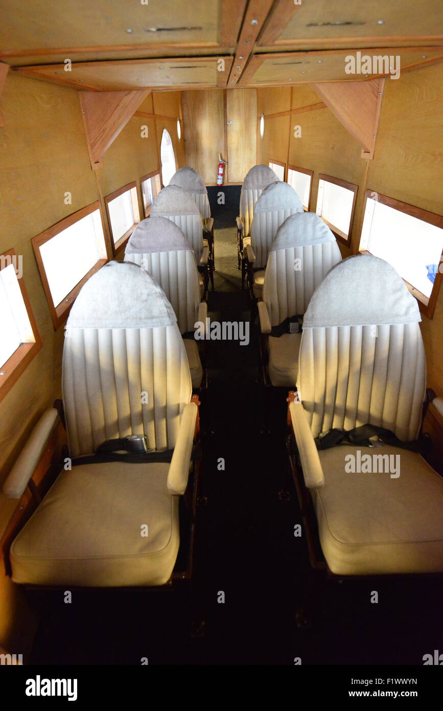 Ford Trimotor interior Stock Photo - Alamy