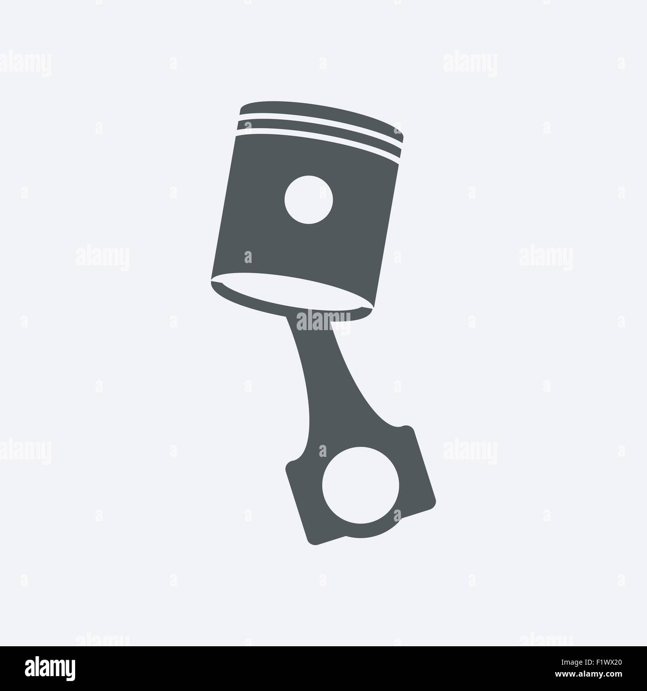 Car engine piston. Vector illustration Stock Vector Image & Art - Alamy