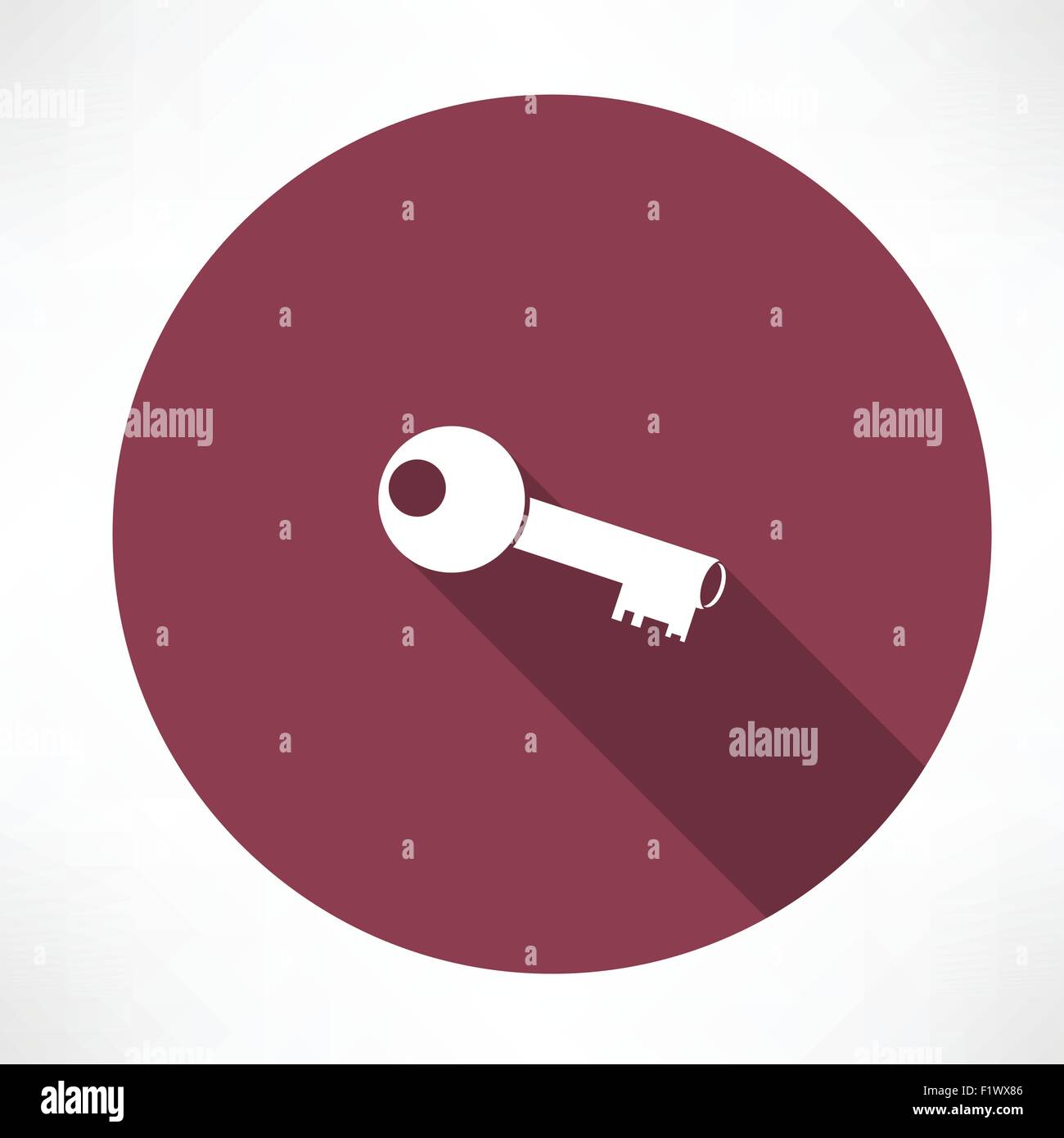 key icon. Flat modern style vector illustration Stock Vector Image ...
