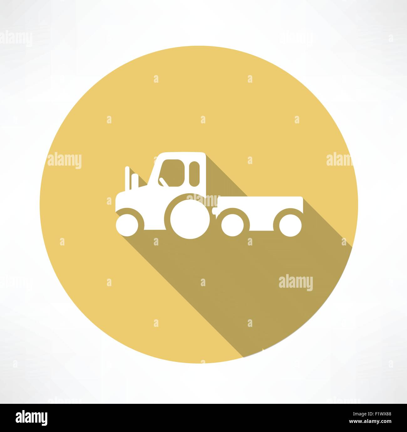 Illuminated tractor Stock Vector Images - Alamy