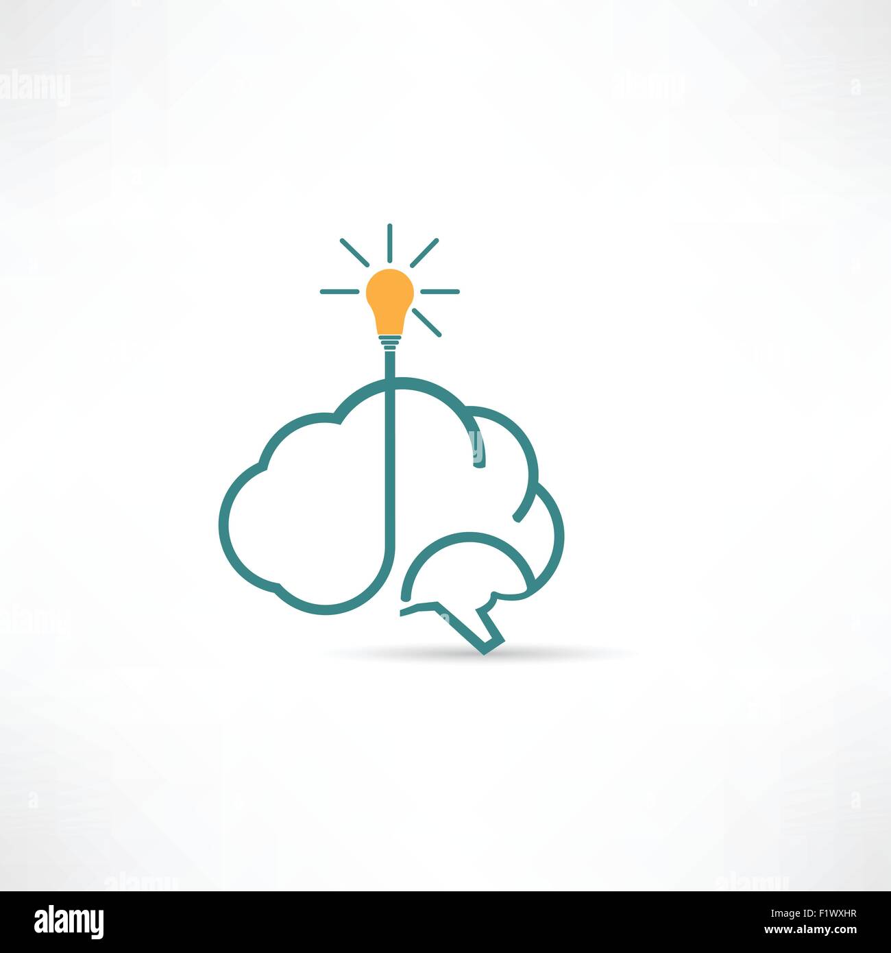 electric brain icon Stock Vector Image & Art - Alamy